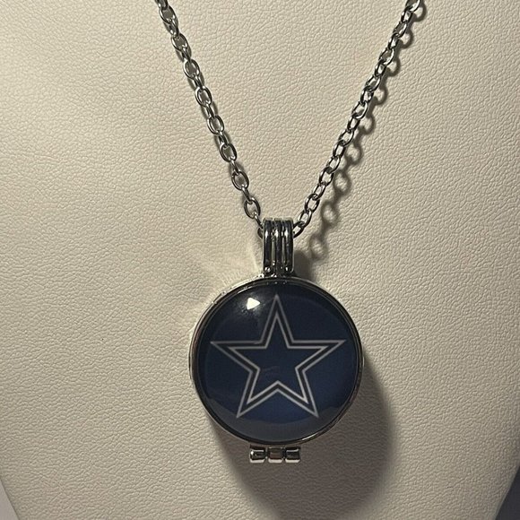 NFL | Jewelry | Dallas Cowboys Nfl Football Aromatherapy Charm W 2 In ...